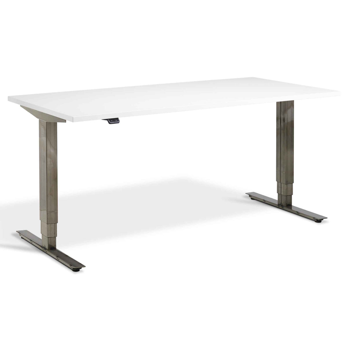 White stand up desk store